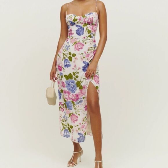 Reformation | Dresses | Reformation Kourtney Dress Donna | Poshmark